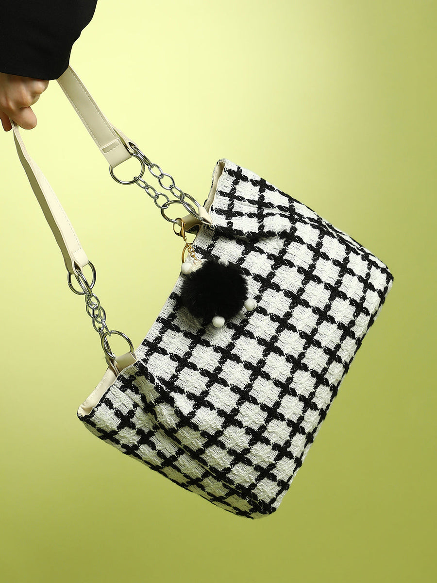 Haute Sauce Women's The Graph Tote Bag For Casual Wear | Porcelain ...