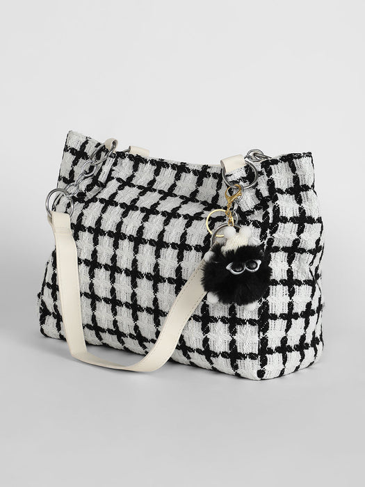 Haute Sauce Women's The Graph Tote Bag For Casual Wear | Porcelain ...